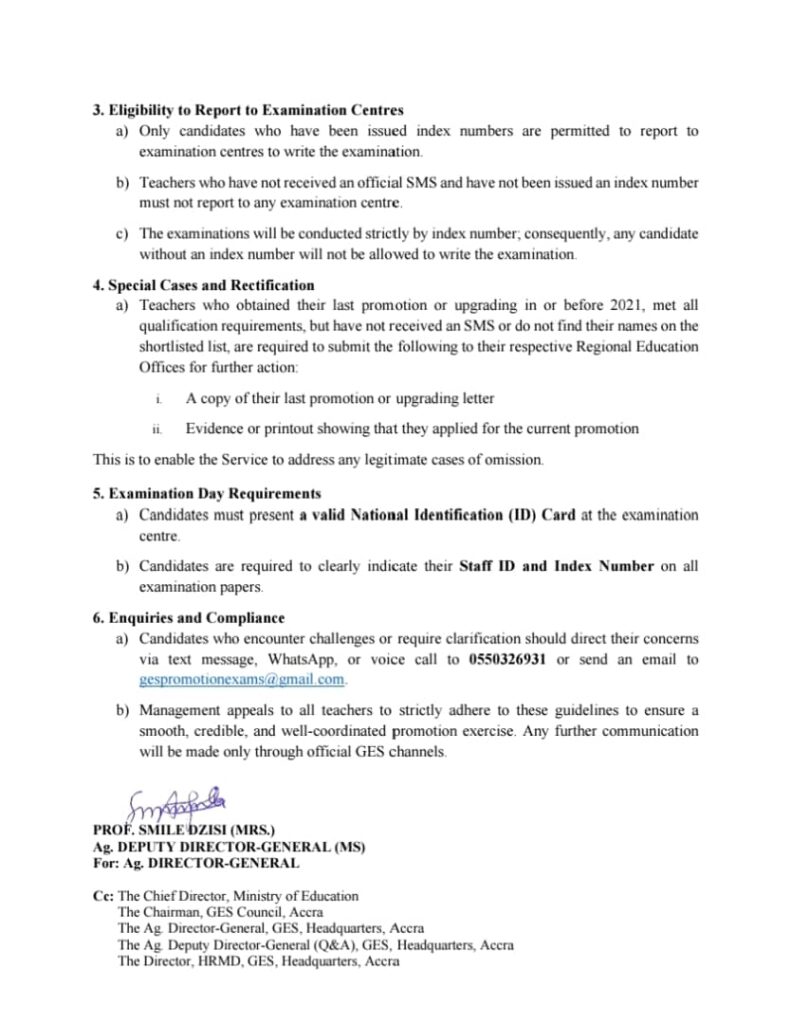 GES holds nationwide promotion exams for pre-tertiary teachers starting ...