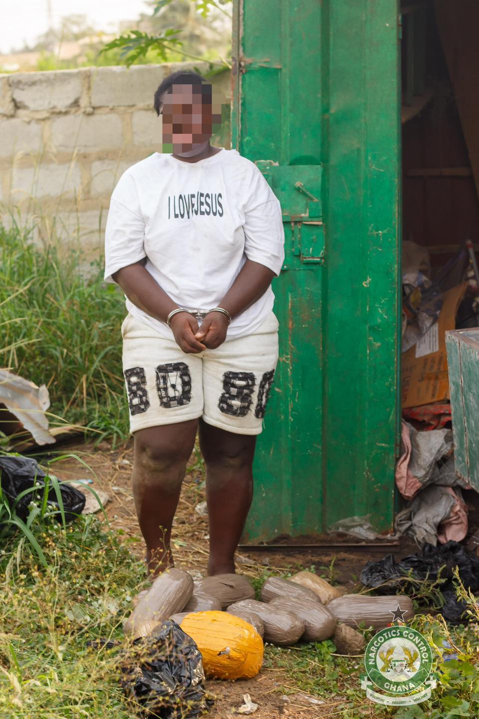 NACOC arrests notorious drug ‘queen’ in Buduburam raid - Ghana Eye Report