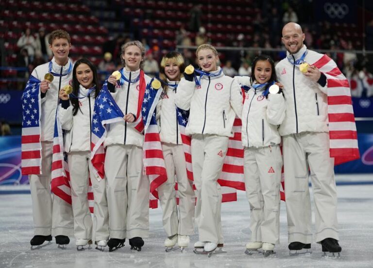 U.S. retains figure skating team gold at 2026 Winter Olympics - Ghana ...